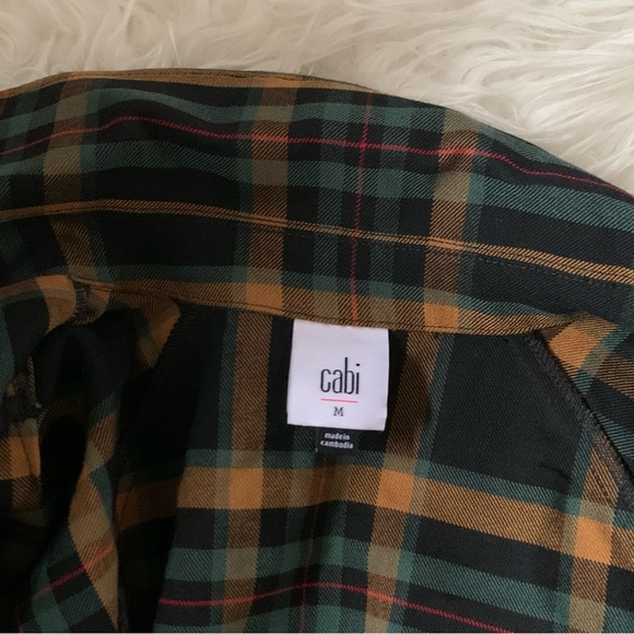 CAbi | Jackets & Coats | Cabi Moto Plaid Jacket Double Breasted Style W Zippers Size Med | Poshmark